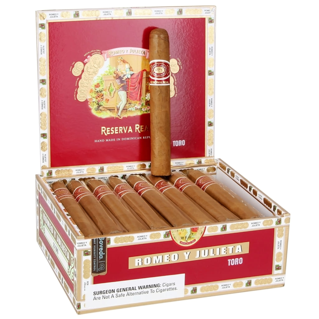 Xì gà Romeo Y Julieta Reserva Real ring 6x54 - Kingcigar.vn